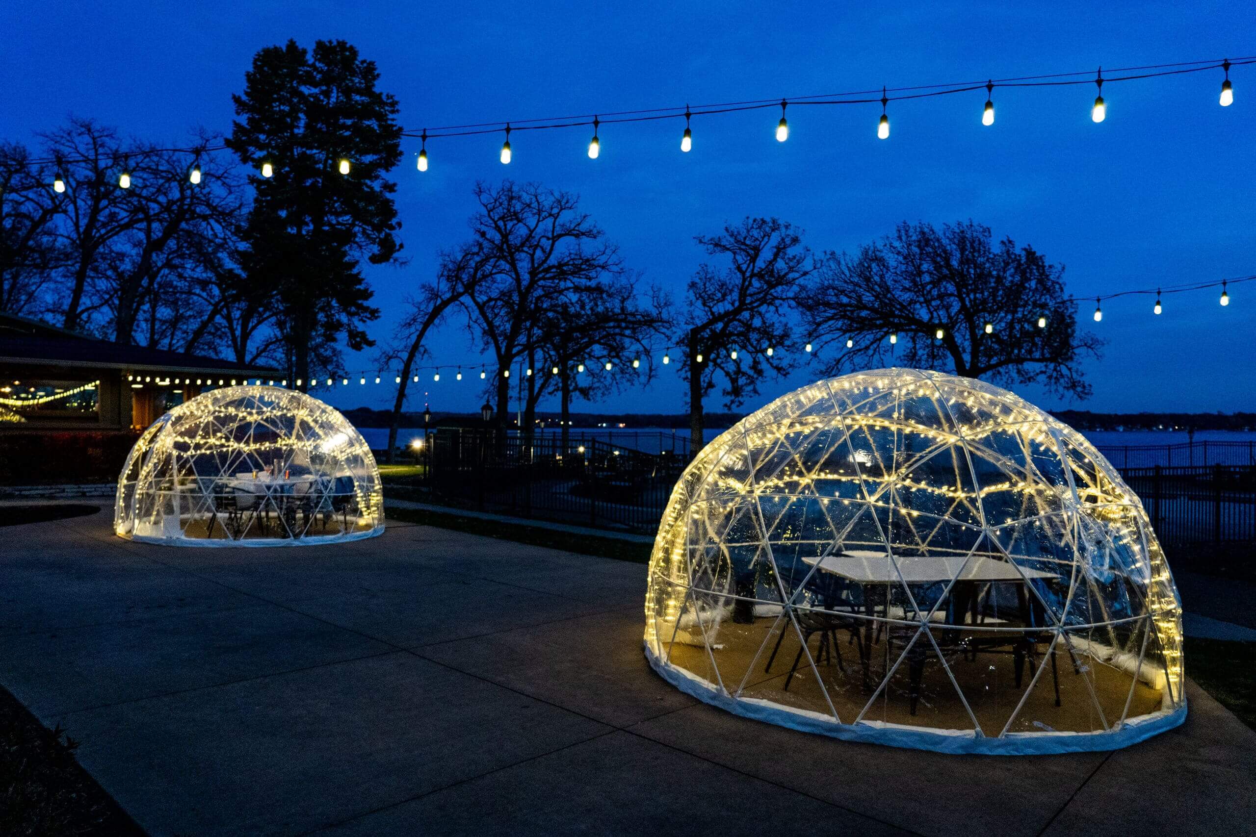 Igloo Dining Experience - Lake Lawn Resort