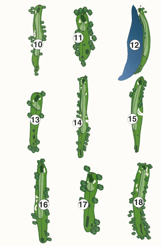 Map & Scorecard - Lake Lawn Resort